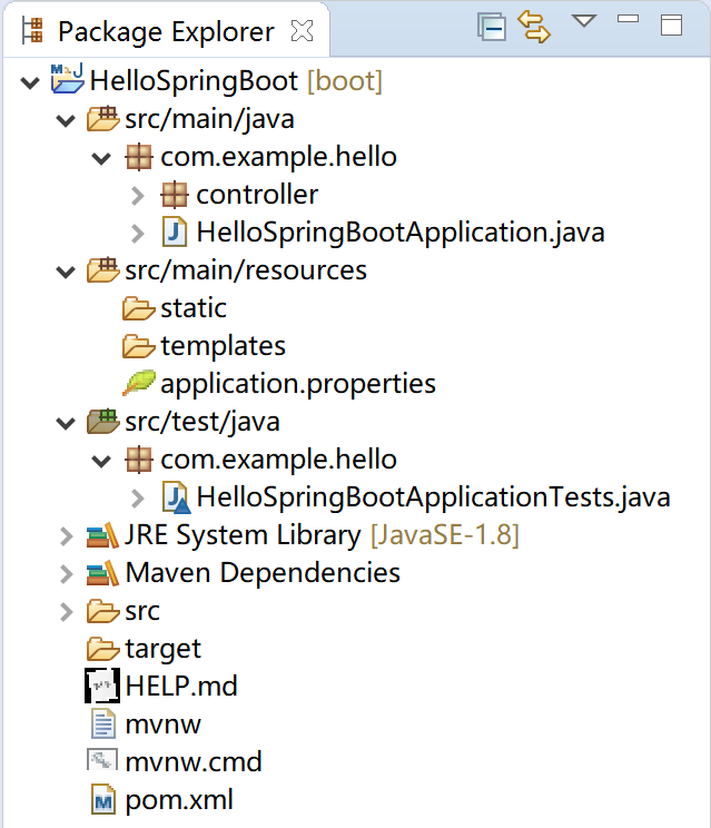 3.1 项目结构 · SpringBoot入门教程